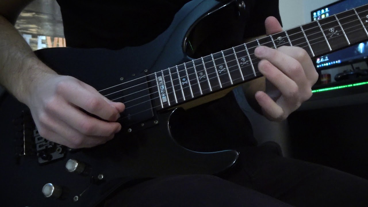 Avenged Sevenfold - Danger Line (Guitar Solo Cover) - YouTube