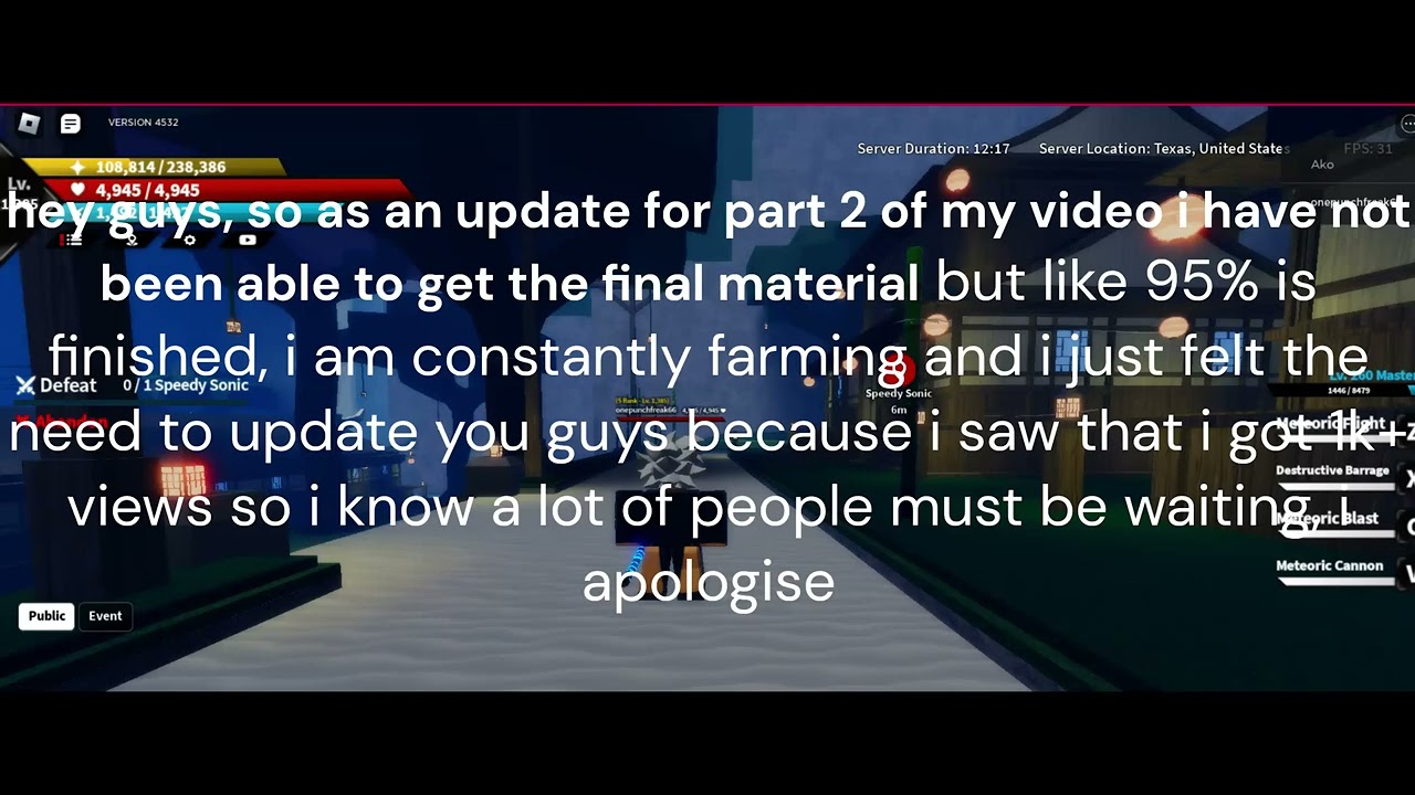 update on pt 2 - YouTube