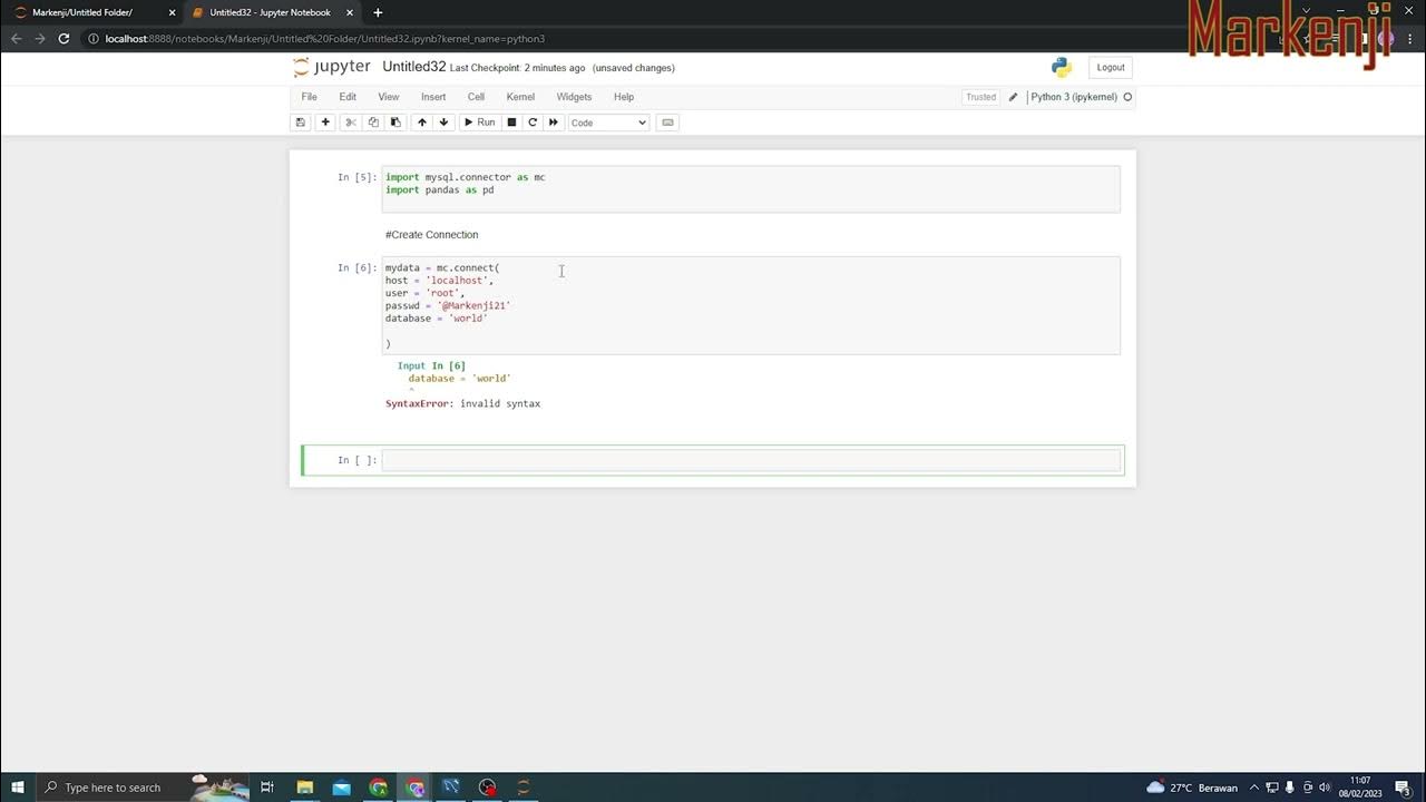 how to Access Databases Using Python Markenji - YouTube
