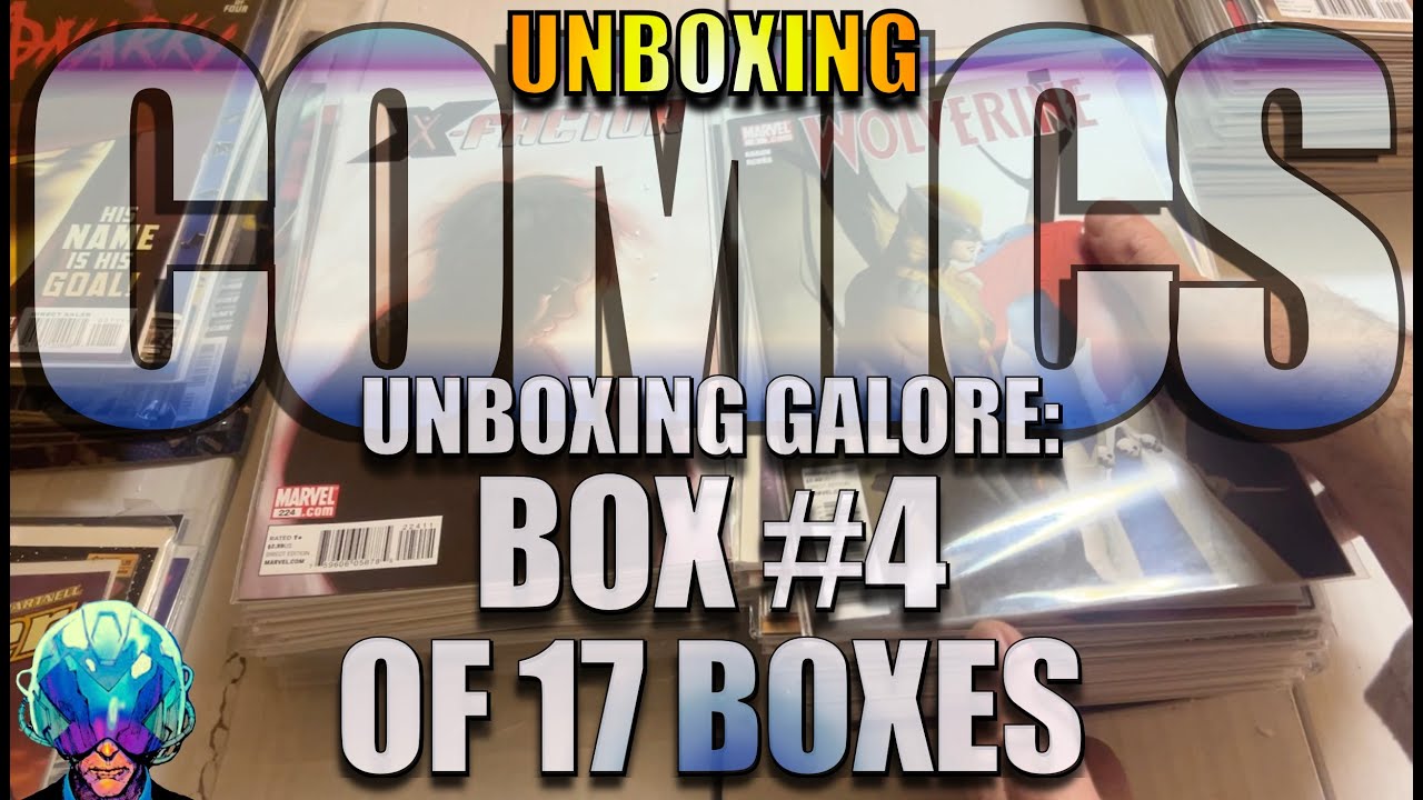 Mail Call: Unboxing Galore - Box #4 Of 17! - [ Unboxing Comics ] - YouTube