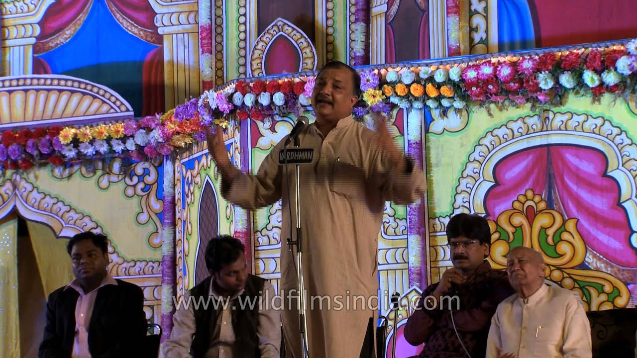Rajesh Chetan attends Kavi samelan organised by Lav Kush committee ...