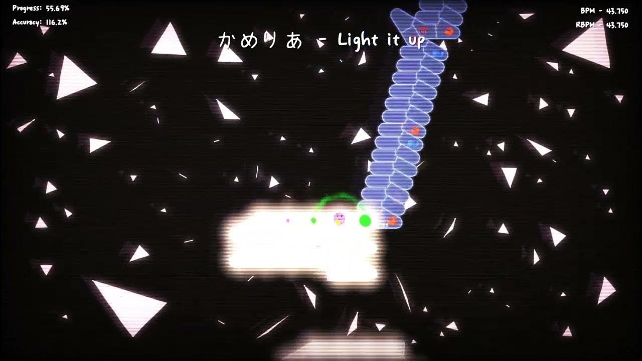 Camellia - Light it up (ADOFAI Custom level) - YouTube