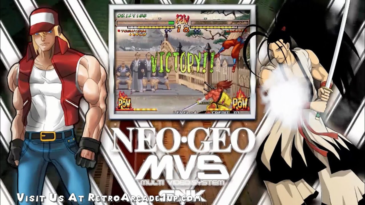 Hyperspin Drive SNK Neo Geo MVS Wheel - YouTube