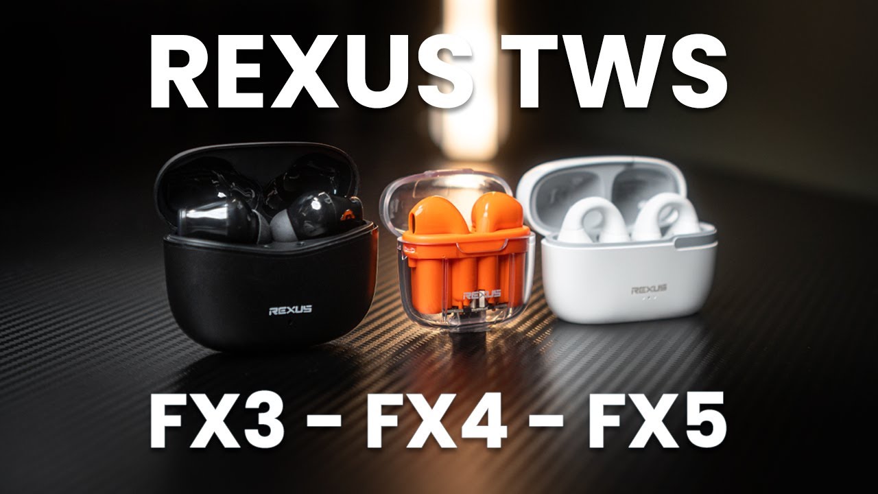 REVIEW TWS REXUS FX3 - FX4 - FX5 - YouTube