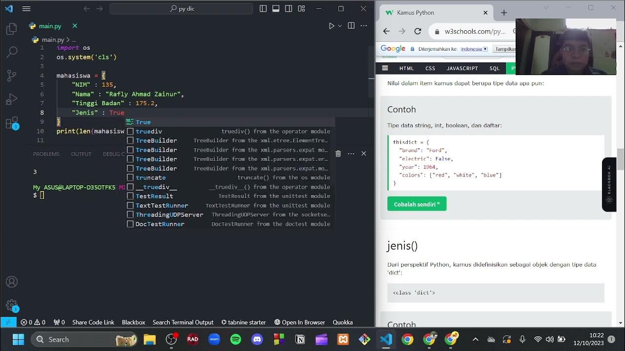 PYTHON DICTIONARIES - YouTube
