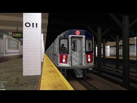 Openbve Release R142 1 train to South Ferry via 7 Avenue Exp - YouTube