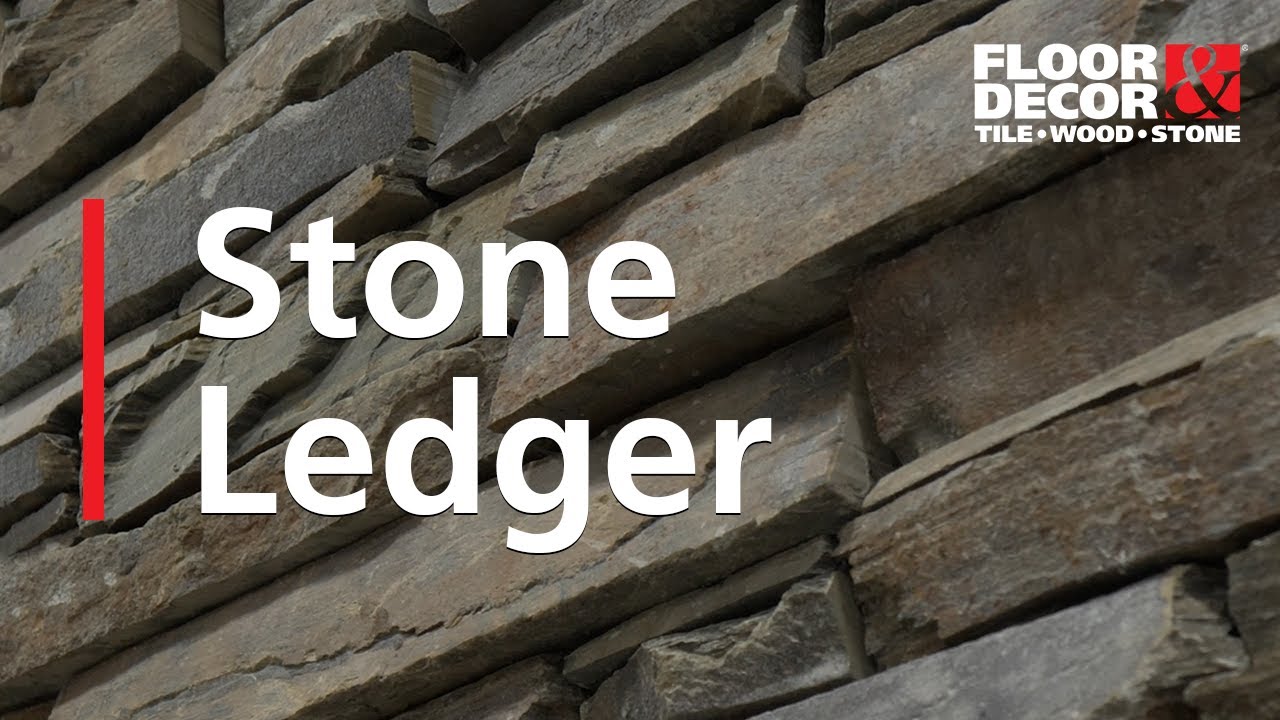 Stone Ledger: The Perfect Wall Option for Your Home - YouTube