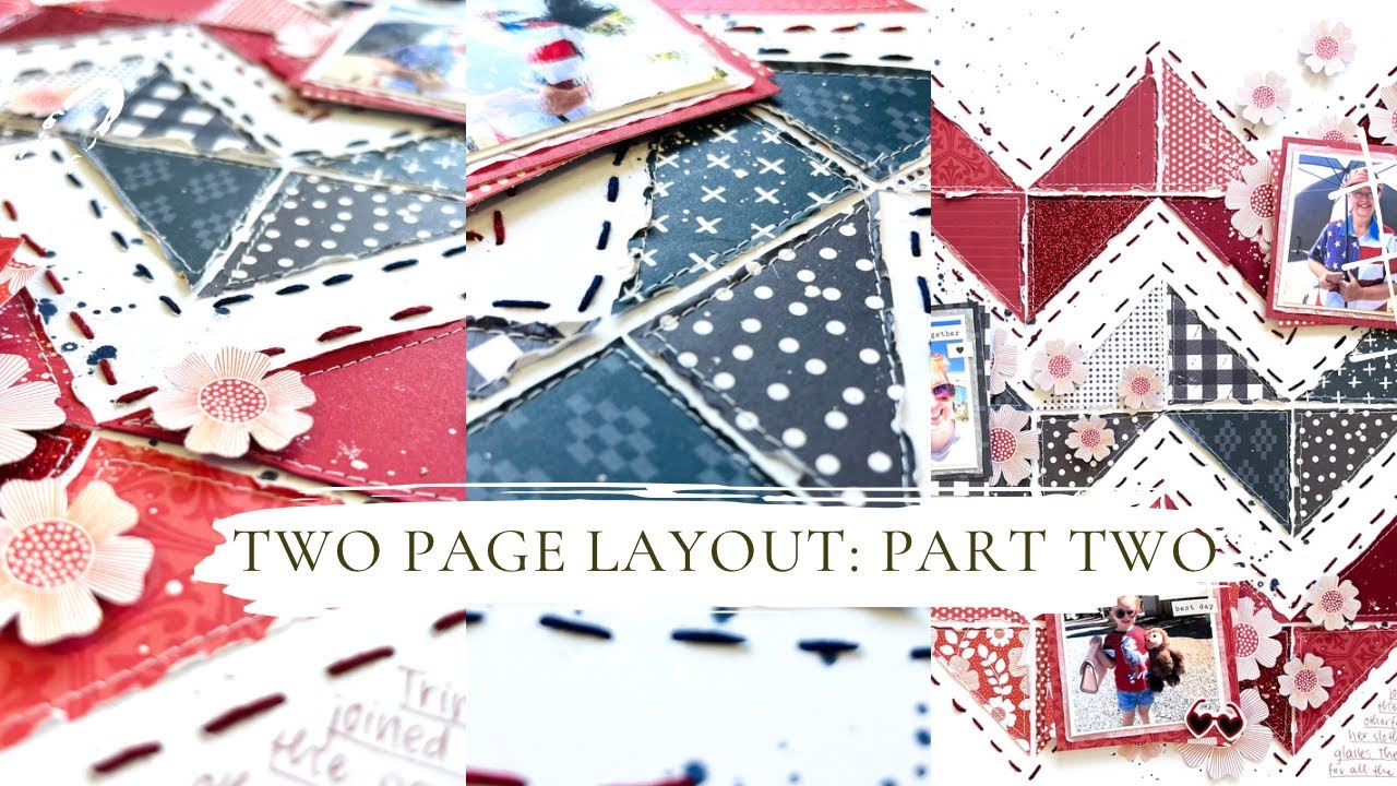 Two Page Layout: Part 2 | Process Video #11 | Land That I Love - YouTube