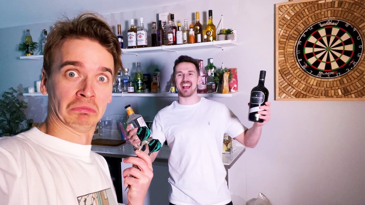 Joe vs Tom Darts Tournament In My Home Bar - YouTube