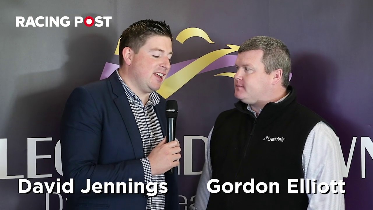 Gordon Elliott at the Leopardstown Dublin Racing Festival Launch - YouTube