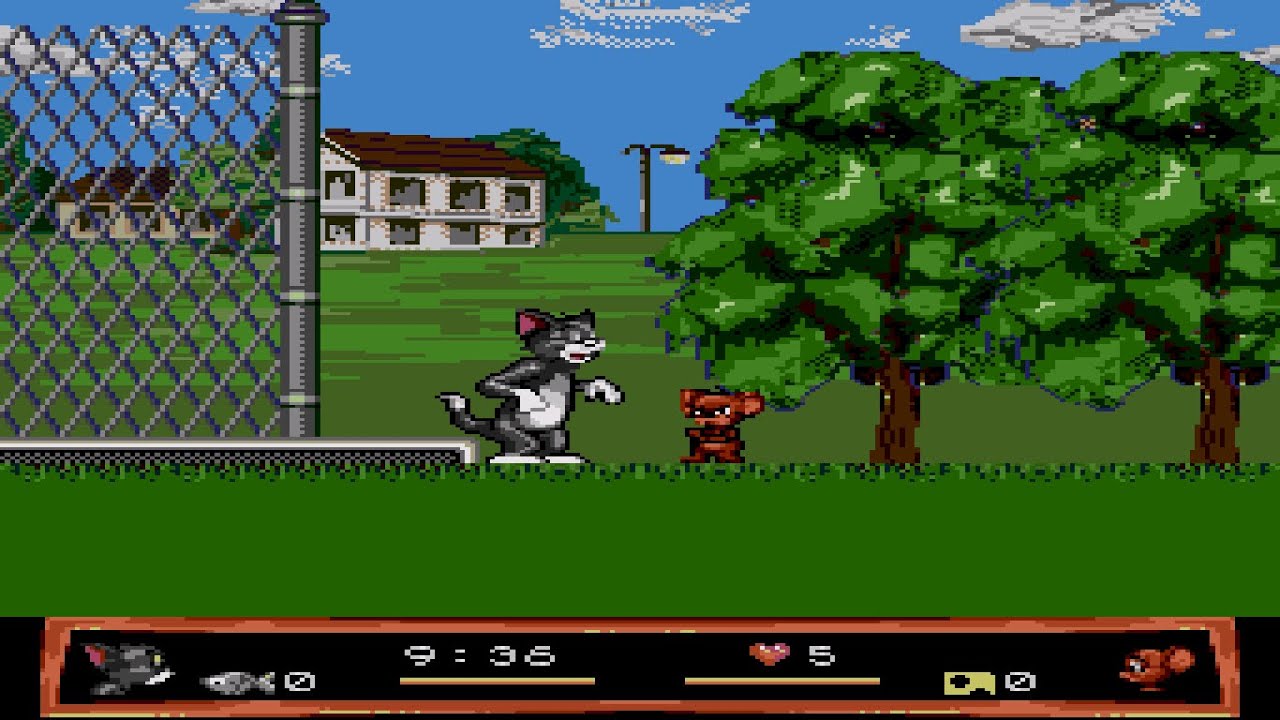 Tom and Jerry - Frantic Antics - Jerry Boom (SEGA GENESIS) - YouTube