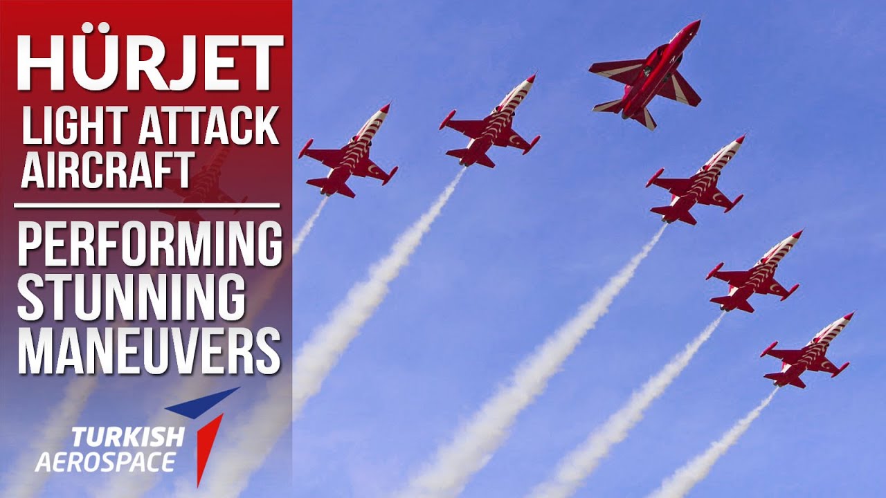 Hurjet performs joint flights with Turkish star planes, performing ...