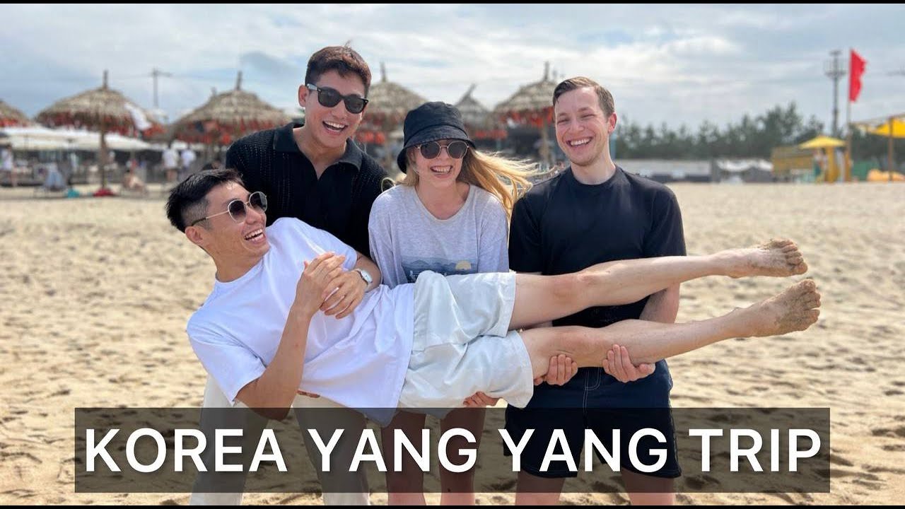 Korean summer - Yang Yang Surfyy Beach trip!! - YouTube