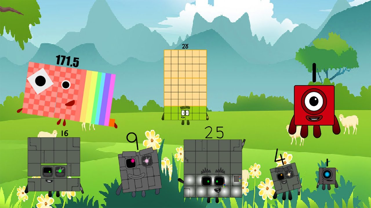 Numberblocks full season Robot Numberblocks Band But Squares combines ...