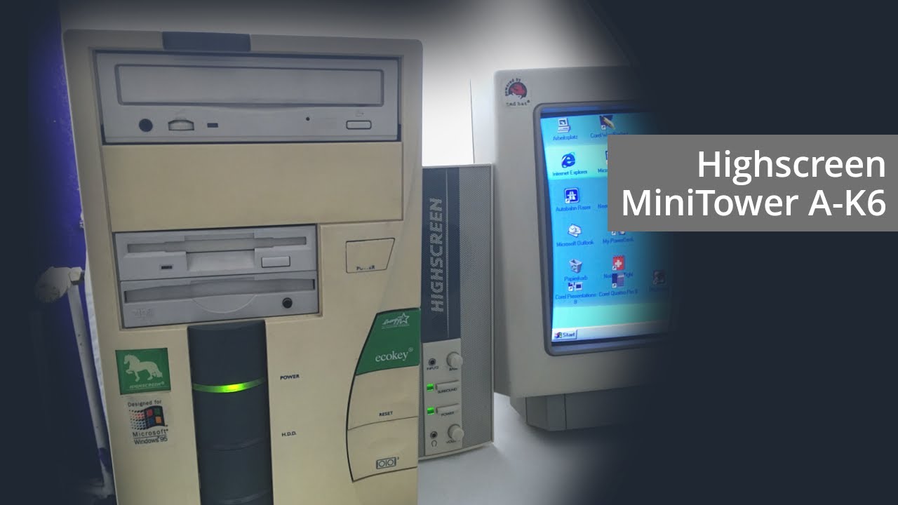 Highscreen Pc The Mid 90s VOBIS' HIGHSCREEN Computers Designed By