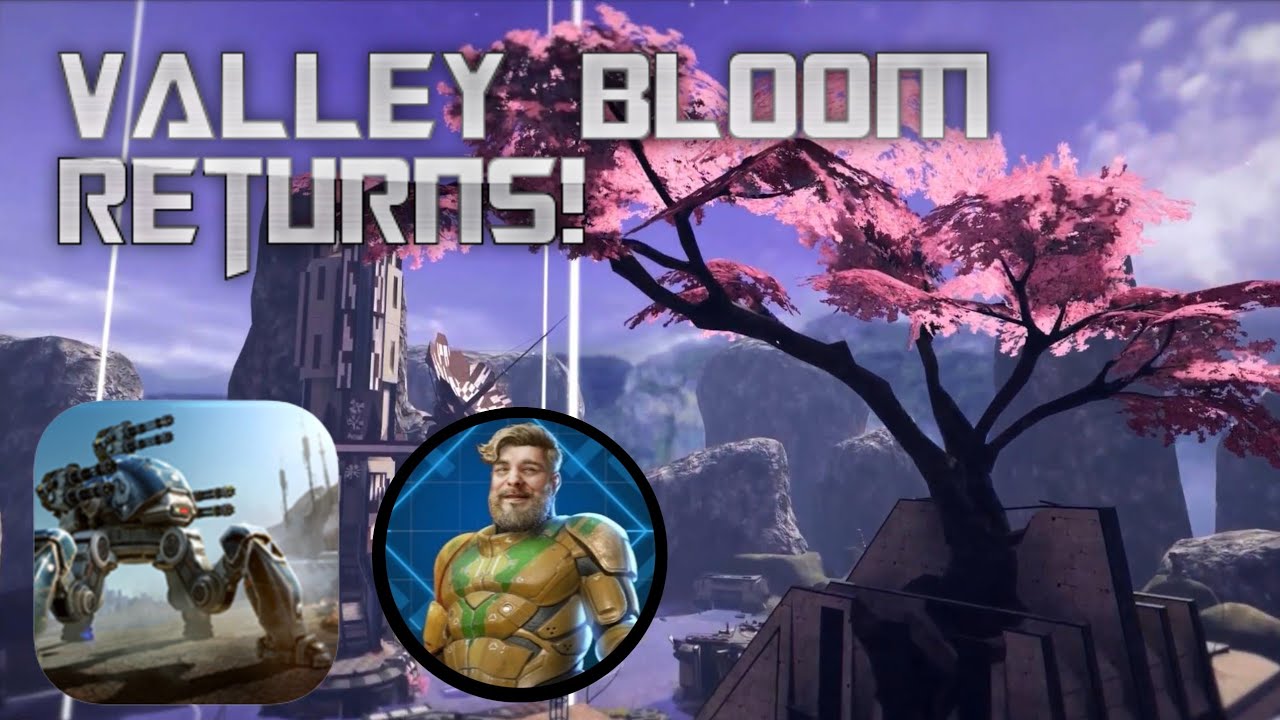 VALLEY BLOOM IS BACK! MOST PEACEFUL MAP EVER! (War Robots) - YouTube