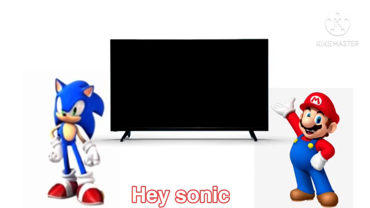mario makes sonic cry (really sad) - YouTube