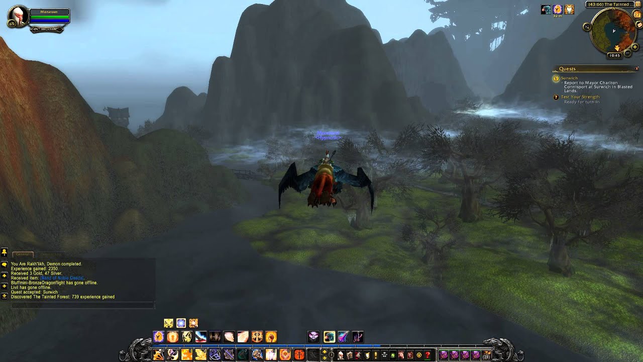 Quest 591: Surwich (WoW, human, paladin) - YouTube