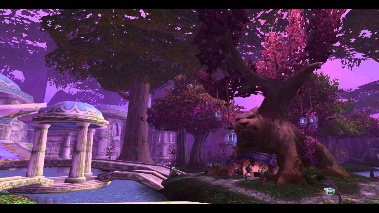 World of Warcraft - Darnassus - YouTube