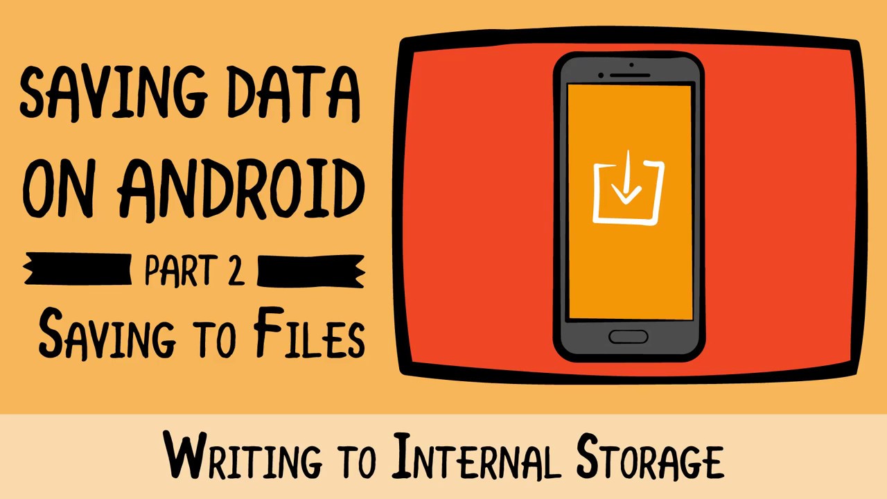 Writing To Internal Storage - Saving Data in Android - raywenderlich.com - YouTube