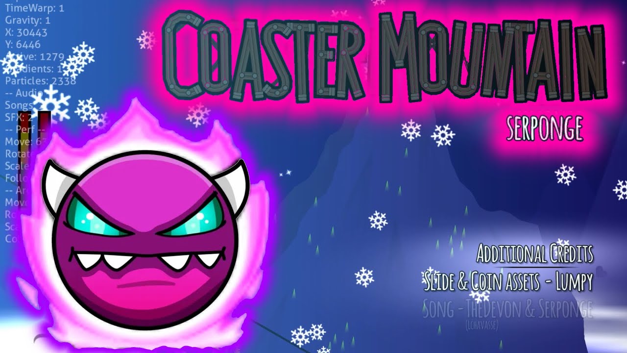 Geometry Dash 2.2: Coaster Mountain / Plat. Medium Demon by Serponge ...