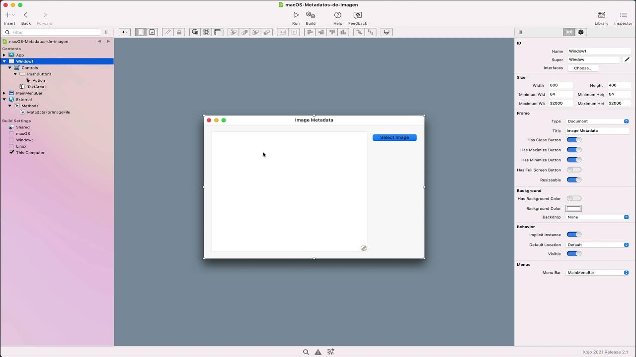 Xojo macOS QuickTip -- Get the Metadata from Image Files on macOS - YouTube