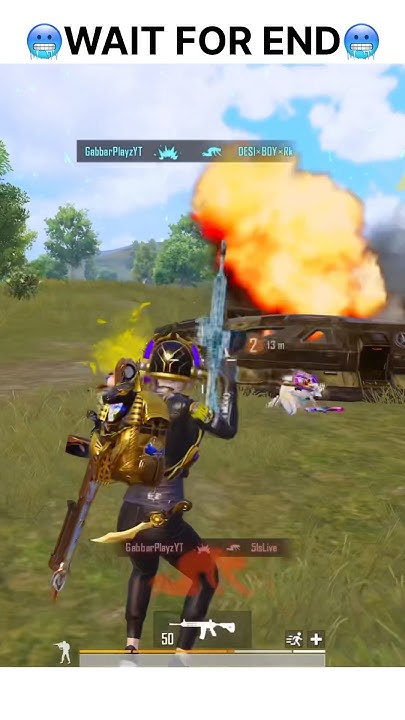 WAIT FOR END 🥶 @gabbarplayzyt #viral #trending #bgmi #pubgmobile #pubg - YouTube