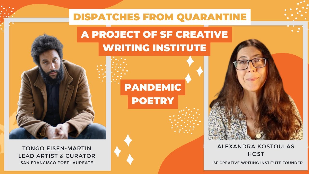 Dispatches from Quarantine: Pandemic Poetry Edition - YouTube