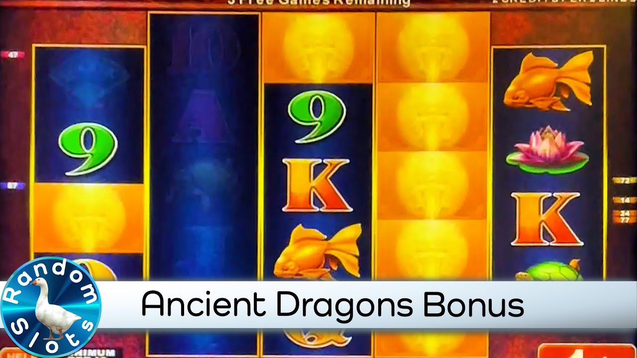 Ancient Dragon Slot Machine Bonus - YouTube