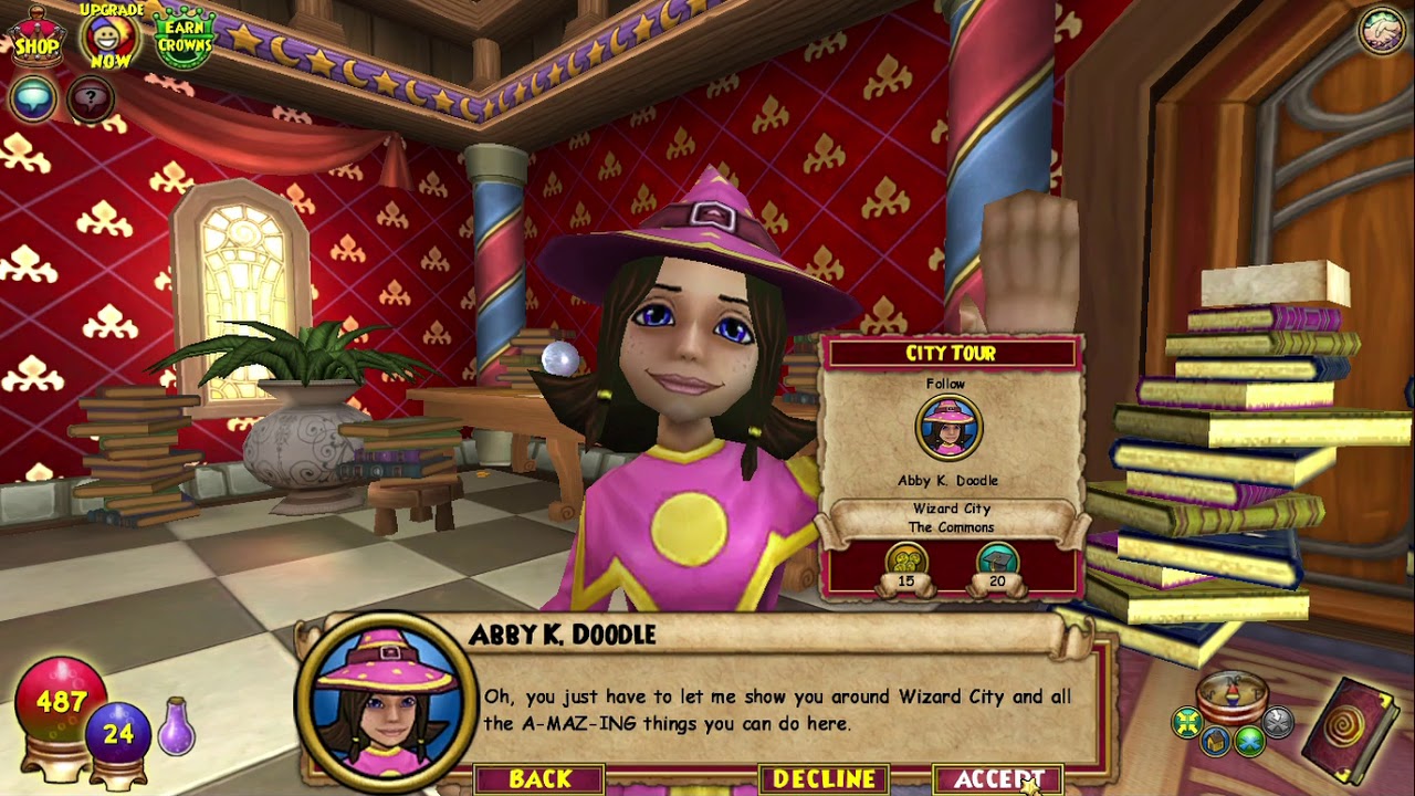 Wizard101- Abby K Doodle - YouTube