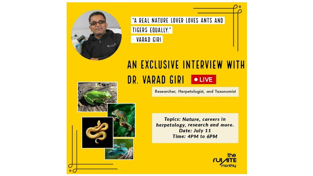 Exclusive Interview: Dr. Varad Giri - YouTube