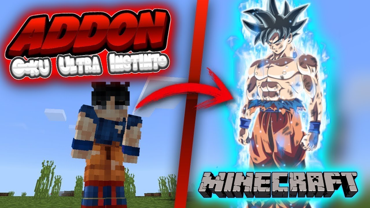 Addon de Goku Ultra Instinto ( Migatte No Gokui ) para Minecraft 1.2.8 ...