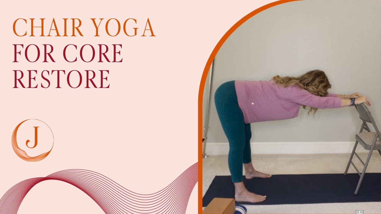 Chair Yoga for Core Restore - YouTube