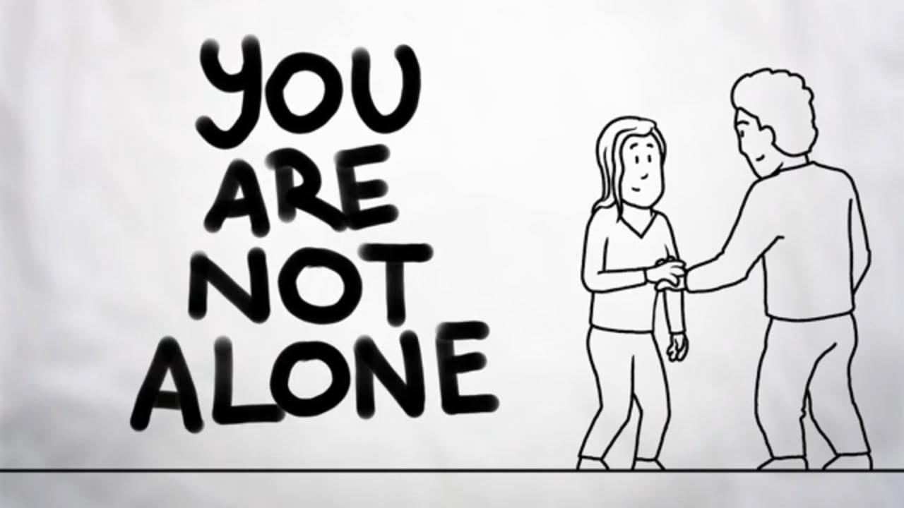 You are not alone / short animation film - YouTube