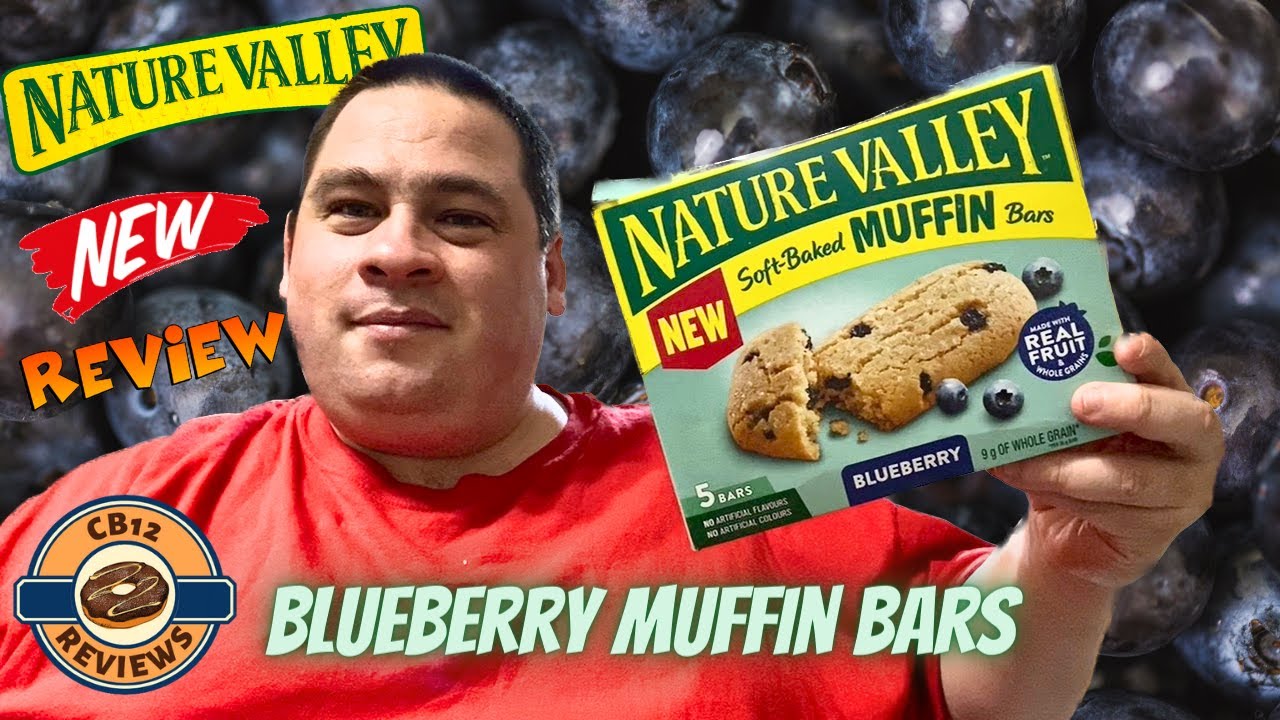 🫐 "NEW" Nature Valley Soft Baked Blueberry Muffin Bars #foodreview ...
