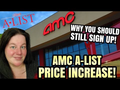 AMC Theatres INCREASING PRICE Of A-List Membership! Why You Should ...