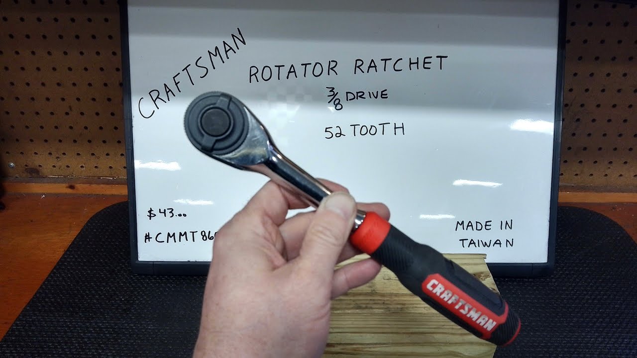 CRAFTSMAN ROTATOR RATCHET,1 YEAR FOLLOW UP, IS IT WORTH GETTING 🤔 - YouTube