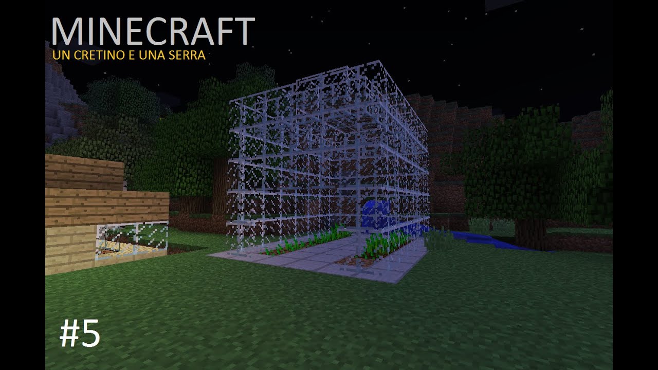 MINECRAFT Davidik400 #5 - un cretino e una serra - YouTube