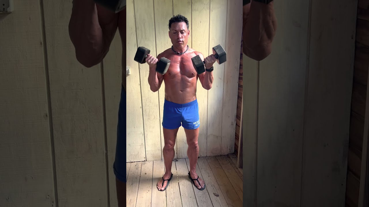 1 set to failure for biceps. Once per week. Dumbbell Curls - YouTube