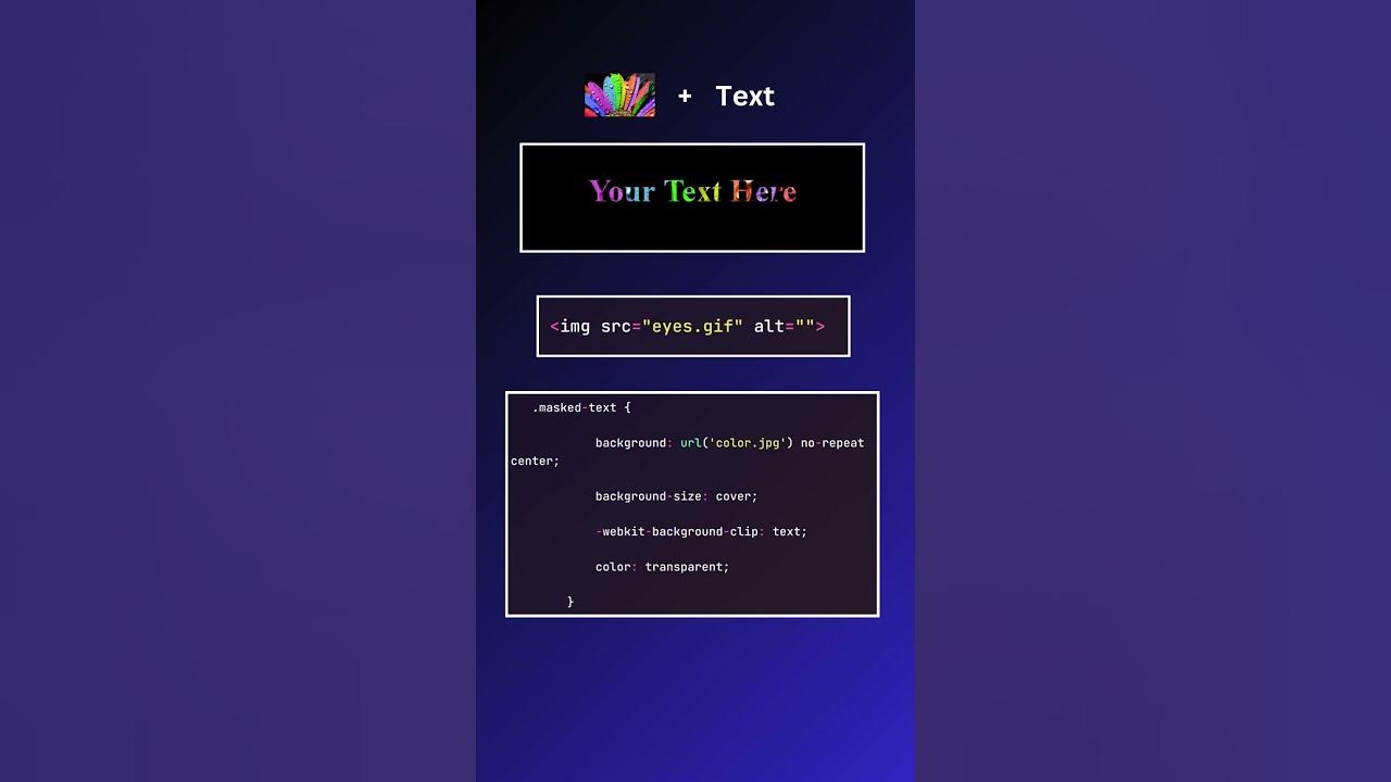 Text Masking In Css😲 Coding Webdevelopment Python Css3animation 