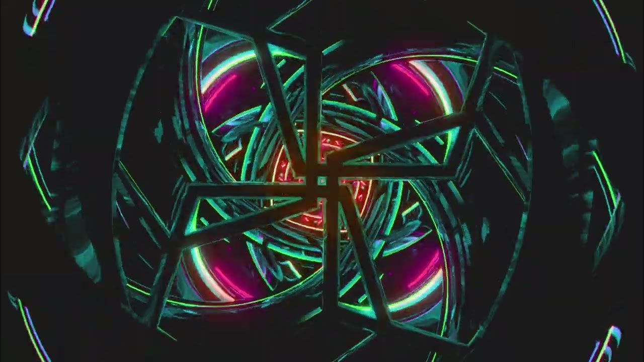 [4K] Trippy Vortex VJ Loop - DJ Visuals - YouTube