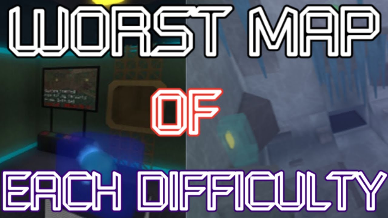 WORST MAP of Each Difficulty - YouTube
