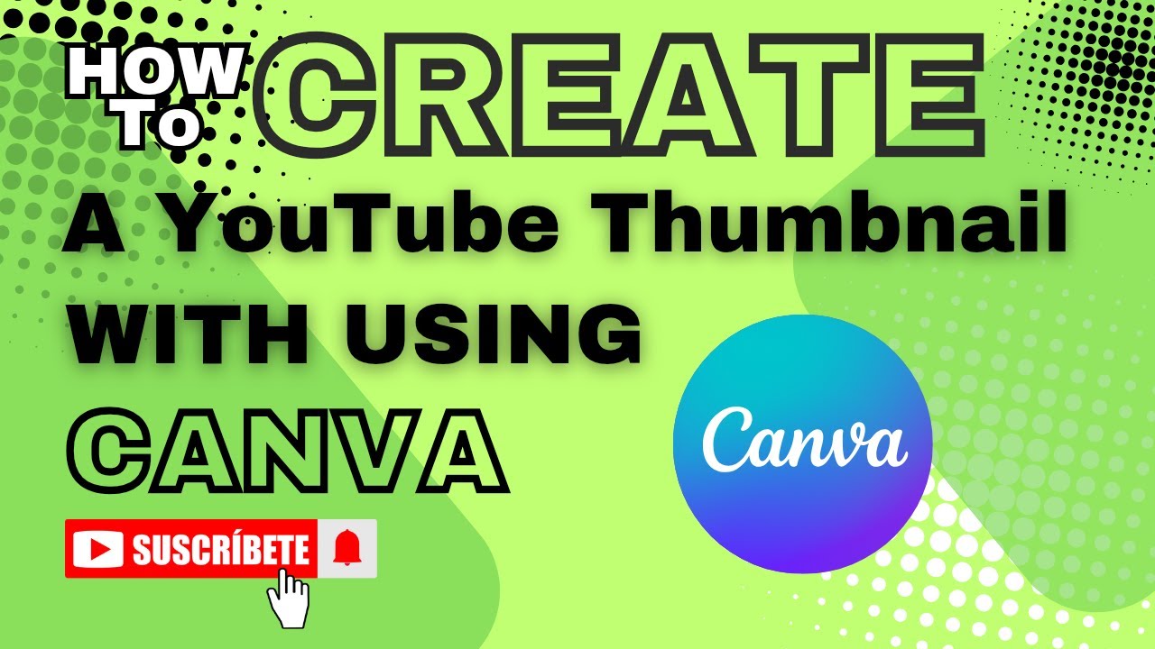 How to create a YouTube thumbnail with using canva app and mobile phone ...