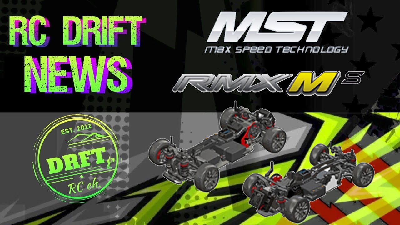 RC Drift News - NEW MST RMX-M S RWD M-Drift Chassis - YouTube