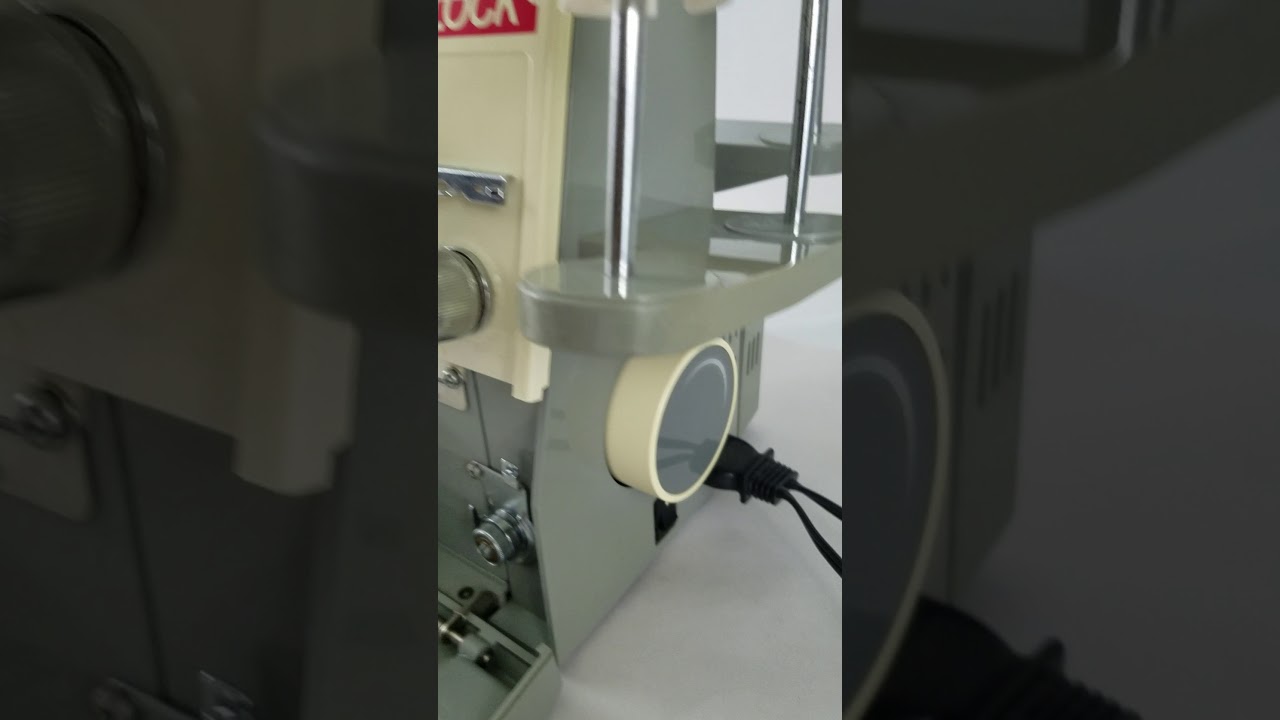 Elna Lock overlock - YouTube