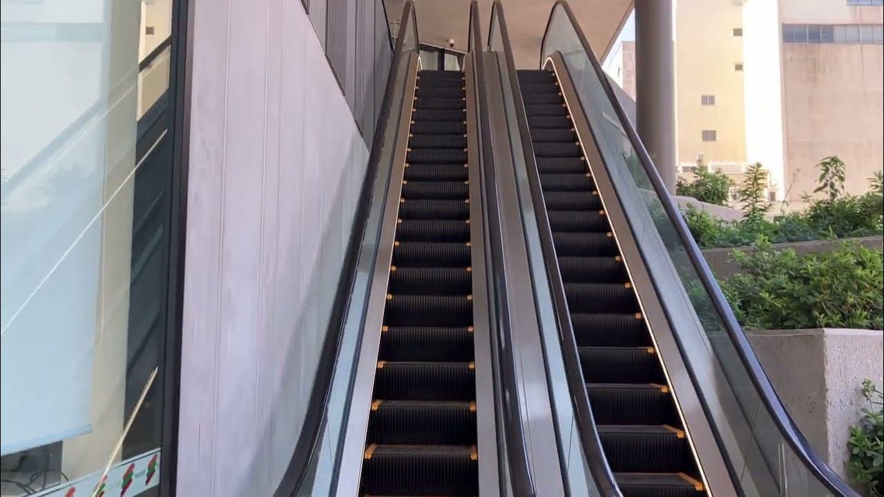 【フジテック】1X 新しいエスカレーター グラノード千葉富士見 1X escalator GRANODE CHIBA FUJIMI building Chiba Japan - YouTube