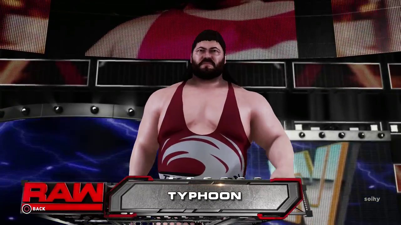 WWE 2K18 - Typhoon Entrance - YouTube