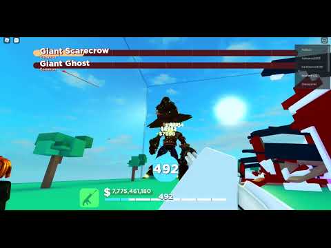 OP MINIGUN vs DOUBLE GIANTS! | Giant Survival | GlowriusRBLX