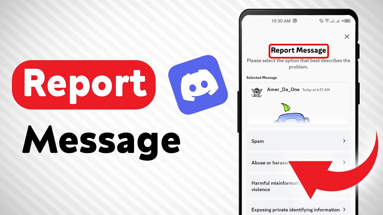 How to Report A Message On Discord (Updated) - YouTube