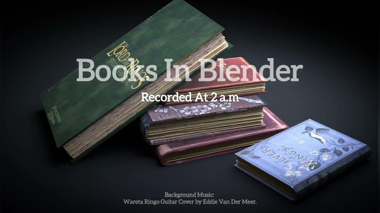 How To Make Books In Blender - YouTube